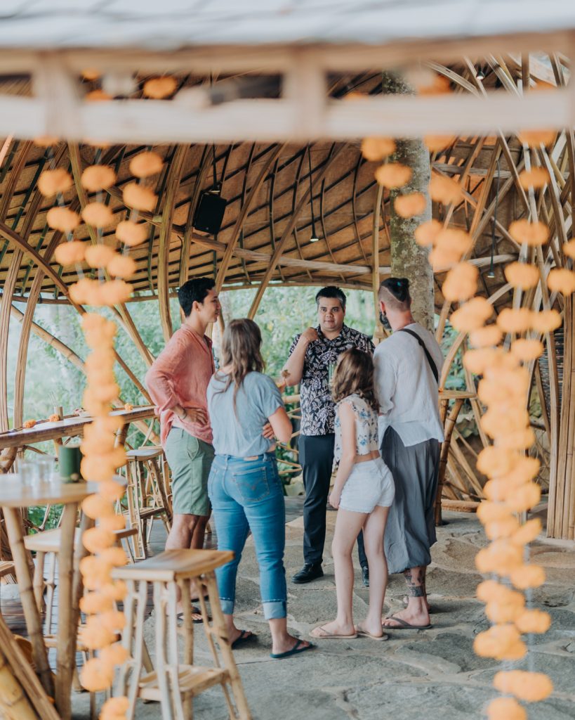 Welcoming the ELEVATOR Sunset Bar at Bambu Indah - Green by John and ...